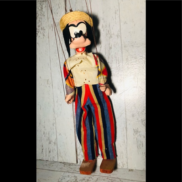 Toys | Vintage Goofy Marionette Puppet 135 Doll Toy | Poshmark